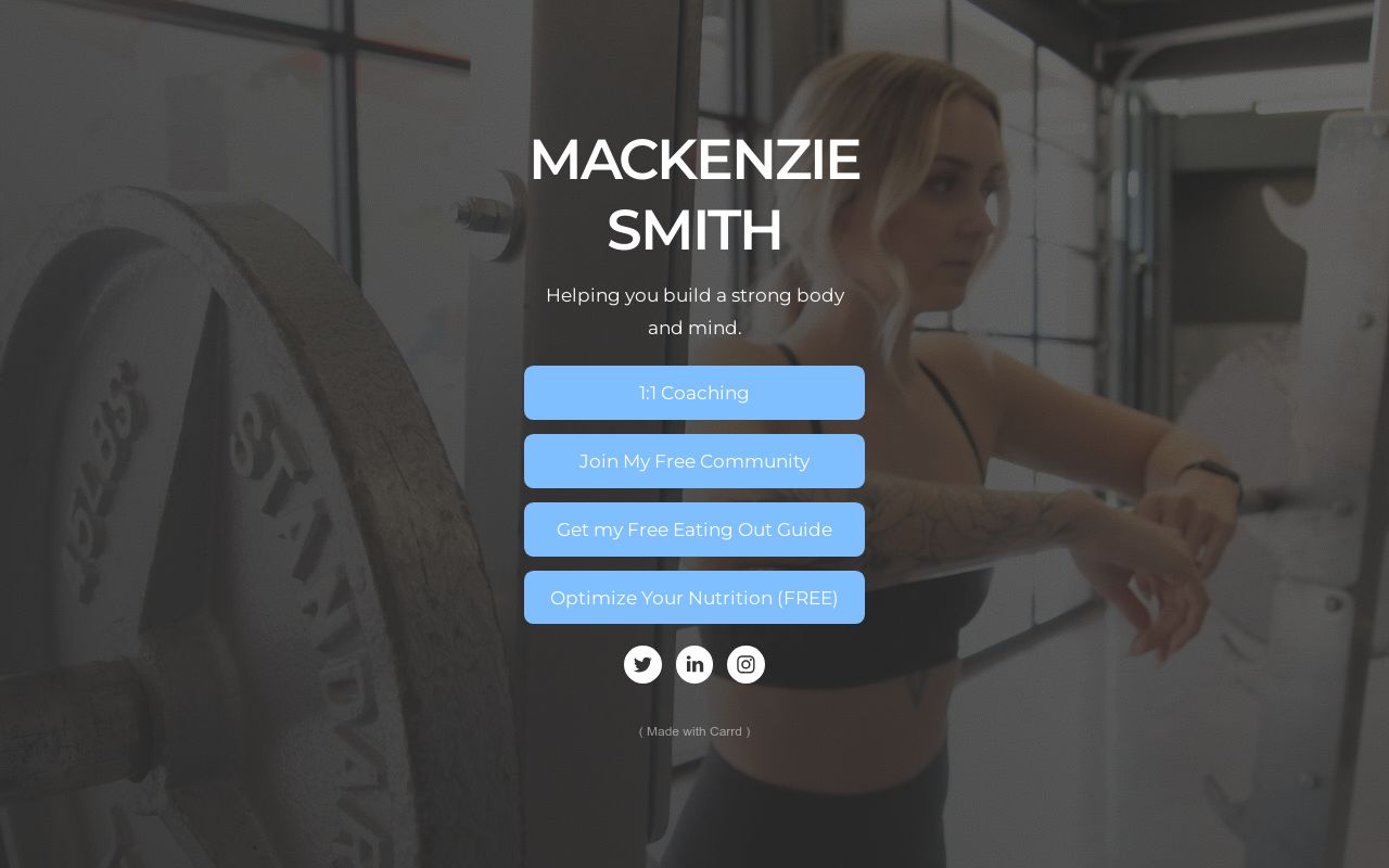Mackenzie Smith Links